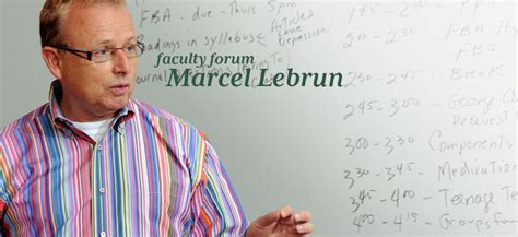 Marcel Lebrun Whats Special About Education ‹ Plymouth Magazine