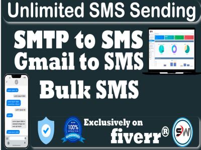 Provide Smtp To Sms Gmail To Sms Unlimited Sms And Marketing Software