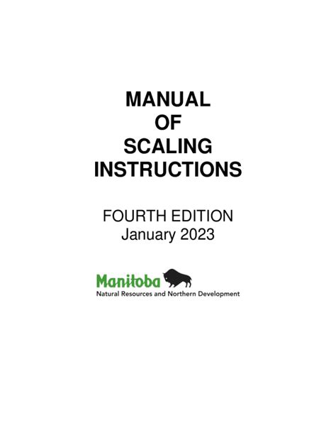 Fillable Online Newfoundland And Labrador Timber Scaling Manual Fax