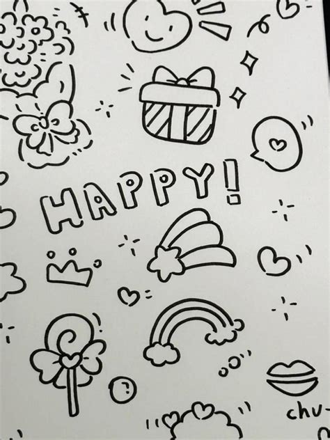 简笔画手账图案图片（推荐18张） 简笔画图片大全