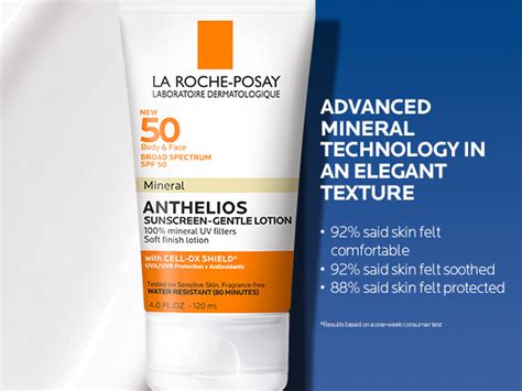 La Roche Posay Anthelios Gentle Lotion Mineral Sunscreen Spf 50