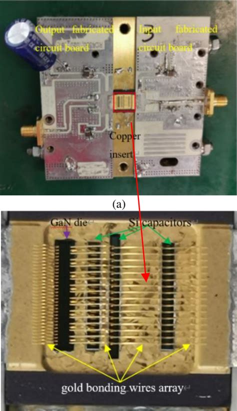 A Gan Pa Testing Demonstration Board B Phonography Of Gan Pa