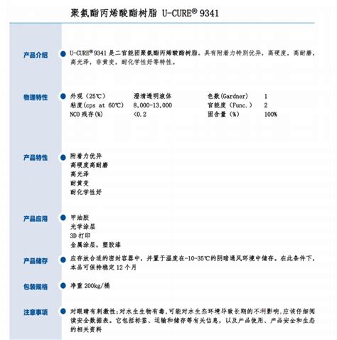 高光泽 非黄变 耐化学性 聚氨酯丙烯酸酯树脂9341 丙烯酸树脂相关信息 昆山卡斯特高分子材料有限公司 一比多