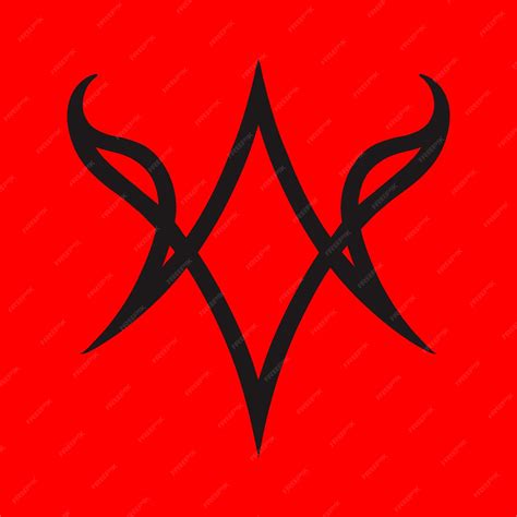 Premium Vector Unicursal Hexagram Satanic Symbols Medieval Occultism