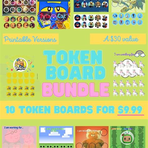 Sonic Token Board Etsy