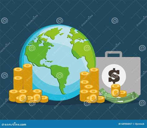 Economias Projeto Do Dinheiro Ilustração Do Vetor Ilustração do Vetor Ilustração de banco