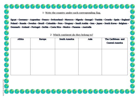 Soccer World Cup English ESL Worksheets Pdf Doc