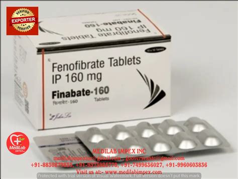 Fenofibrate 145 Mg Tablet At Rs 50 Stripe In Nagpur Id 2852592680012