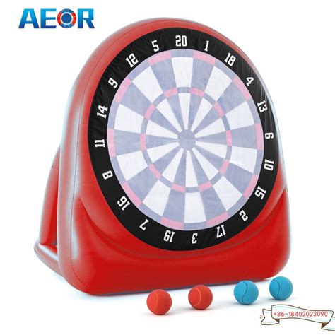 스포츠 맞춤형 팽창식 축구 다트 보드 게임공기주입 바운서 Aliexpress