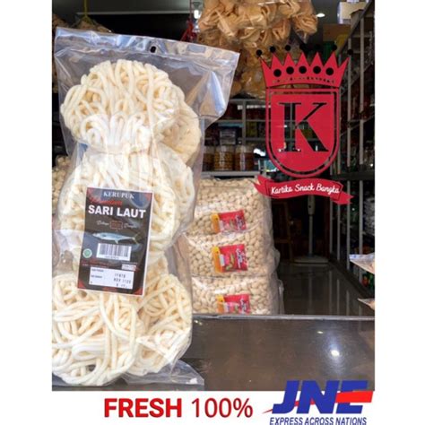 Jual Kerupuk Goreng Ikan Khas Bangka Cap Sari Laut Gram Shopee Indonesia