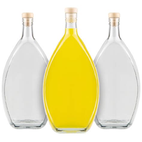 X Butelki Elipsa Ml Na Bimber Szklane Butelki Na Domowy Alkohol