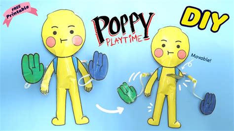 How To Make A Player Paper Plush Paper Squishy Free Printable Youtube
