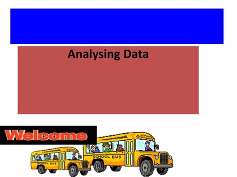 Analysing Quantitative Data Ppt