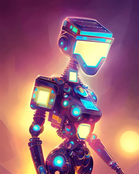 Geometric Shapes Diamonds Male Robots Border Frame Style · Creative Fabrica