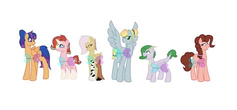 My Mane 6 Next Gen By Cloudyloveson On Deviantart