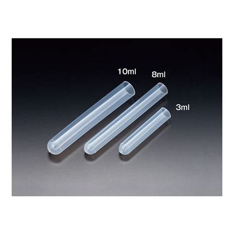 エコノプラスチック試験管（リムなし） 10ml φ16×100（500本） 28191 64 3680 13（直送品） アスクル