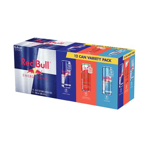 Buy Red Bull Energy Drink Variety Pack 84 Fl Oz 12 Pack Online At