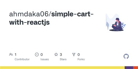 GitHub Ahmdaka06 Simple Cart With Reactjs