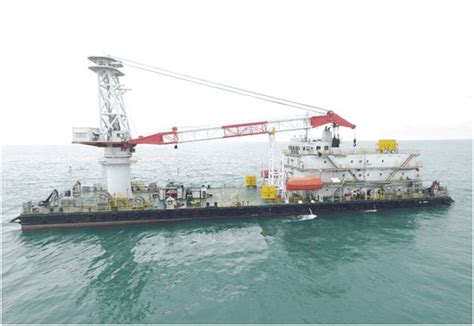 Accommodation Work Crane Barge For Sale Mantis Marine