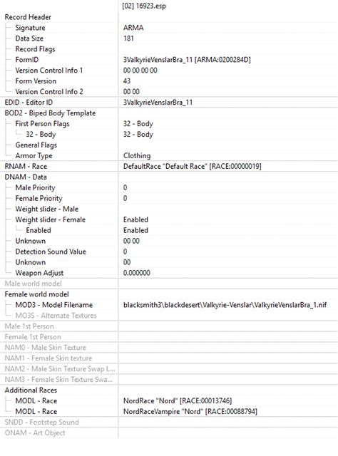 Armor Invisible On Custom Nord Race Skyrim Technical Support Loverslab
