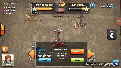 Clash Of Clans Th8 Vs Th9 Gohog Strategy Youtube