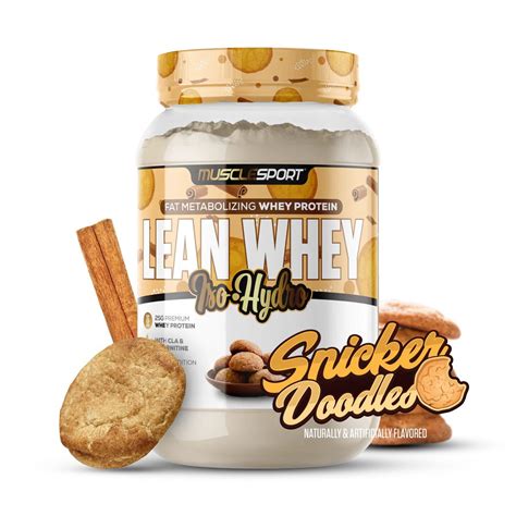 Musclesport Lean Whey Nutrition Cartel