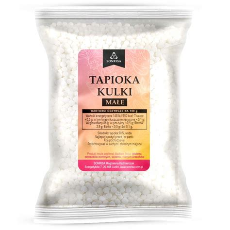 Tapioka Kulki PereŁki 500 G Maniok Bubble Tea 13204961374 Allegropl