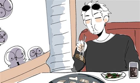 구구합수 ୧ on Twitter RT DU8SIK Angboart 테레비에서 고기 먹길래요 노나먹어요