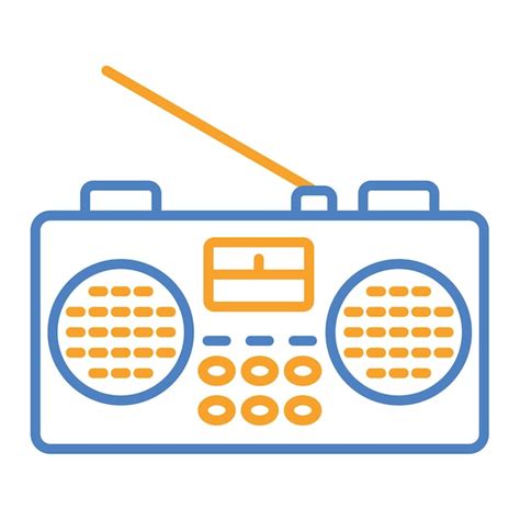Premium Vector Radio Icon