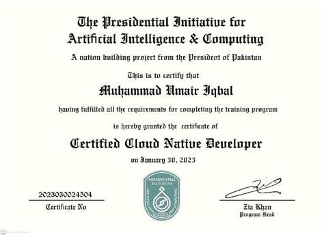 Hafiz Muhammad Umair Iqbal On Linkedin Computing Docker Kubernetes Piaic Cloudcomputing