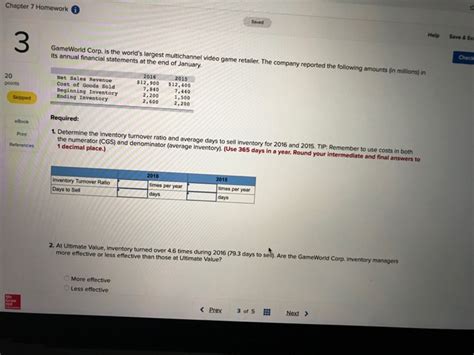 Solved Chapter 7 Homework Saved Help Save And Ex 3 St