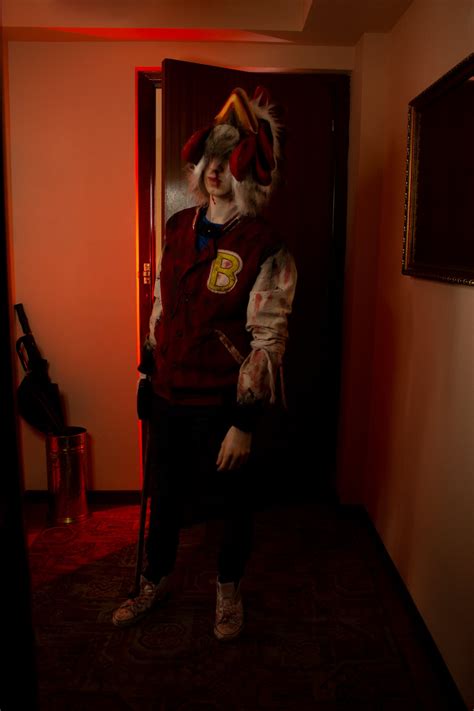 Jacket And Girlfriend Cosplay By Andivi And Ardorin R Hotlinemiami