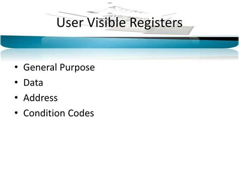 Ppt Part Central Processing Unit Cpu Basics Chapter
