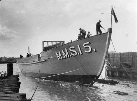 The Construction Of A Wooden Minesweeping Trawler In An East Coast