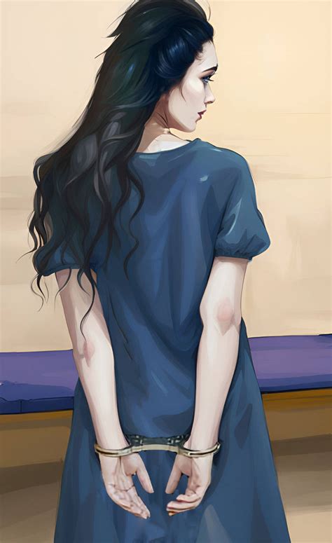 Cuffed Girl By Sa197 On Deviantart