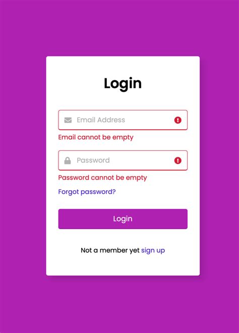GitHub KekeliDev Modern Login Signup Form With Validation