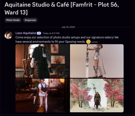 Sights Of Eorzea — Sights Of Eorzea Feature Gpose Location Database