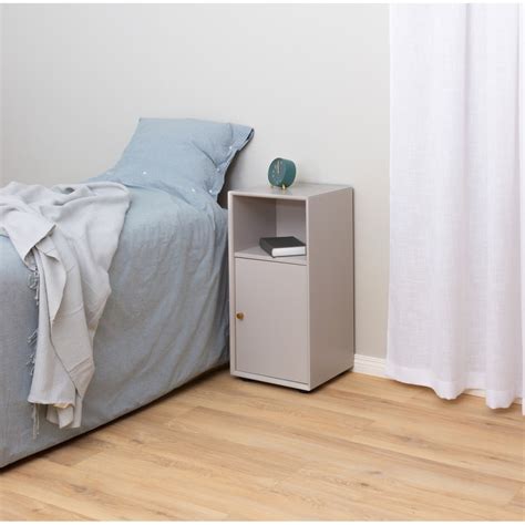 Světle šedá Komponenta S Dvířky 33x43 Cm Z Cube Tenzo Bonami