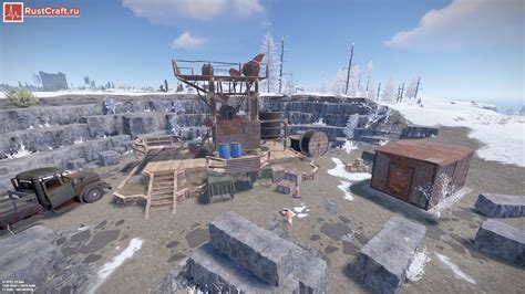 Каменный карьер в Расте подробный обзор Rust Craft