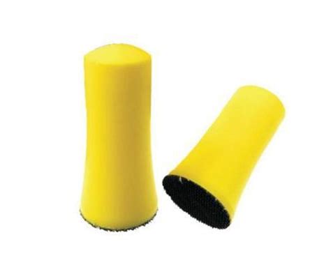 25mm Pu Foam Hand Sanding Block Pad With Hook And Loop China Velcro
