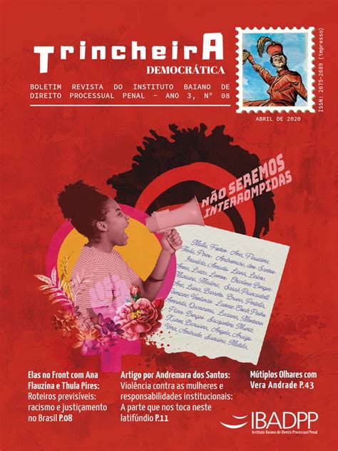 Trincheira Abril Artigo Thula Pires Pdf Brasil Democracia