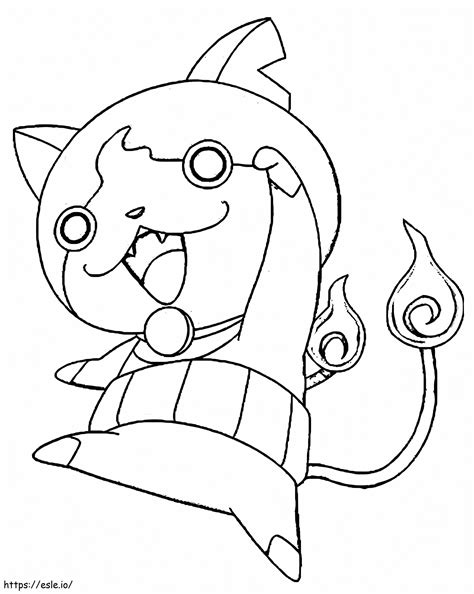 Yo Kai Watch Jibanyan Coloring Pages Jibanyan Coloring Pages Porn Sex