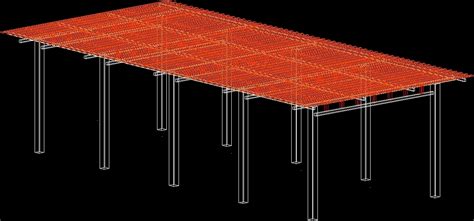 Shed For Garage Parking Dwg Block For Autocad • Designs Cad