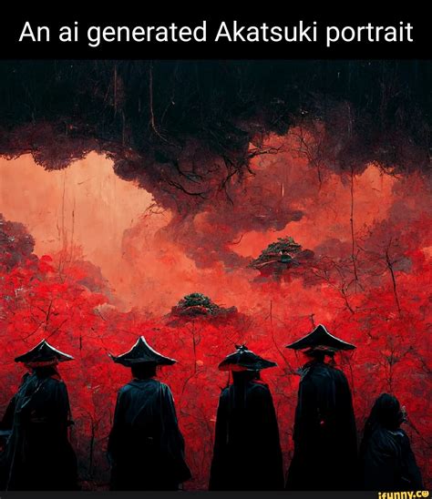 An Ai Generated Akatsuki Portrait Ifunny Brazil
