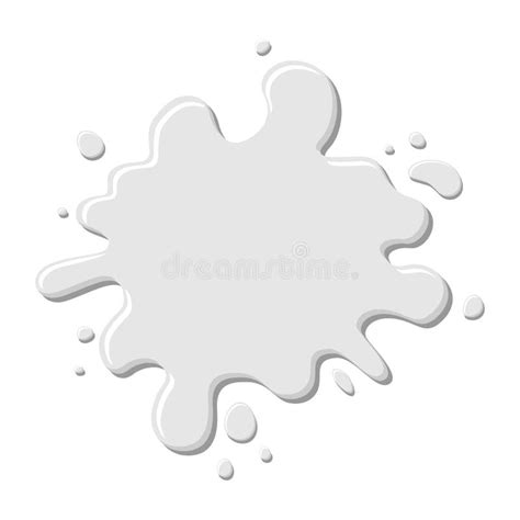 Líquido Abstracto Gris Del Chapoteo Del Mocap La Mancha Con Salpica Del