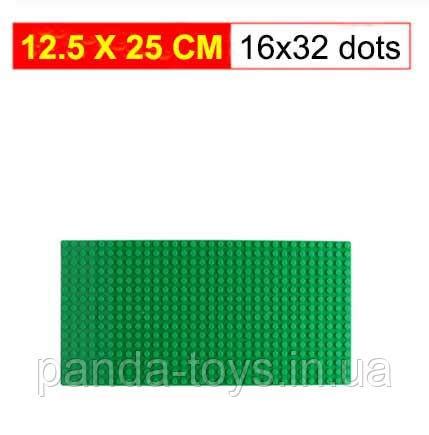 Купить Базова пластина для ЛЕГО, LEGO поле 12,5х25 см (зеленый), цена ...