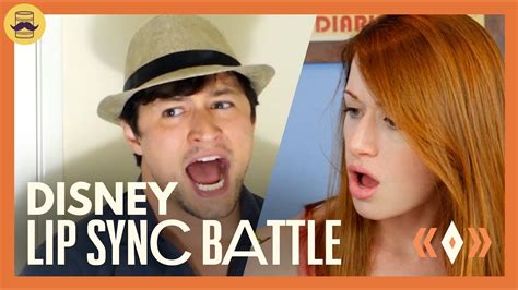 Disney Lip Sync Battle Feat Curt Mega And Ashley Clements Youtube