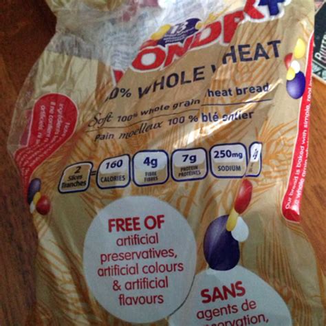 Wonder Wheat Bread Nutrition Facts Besto Blog