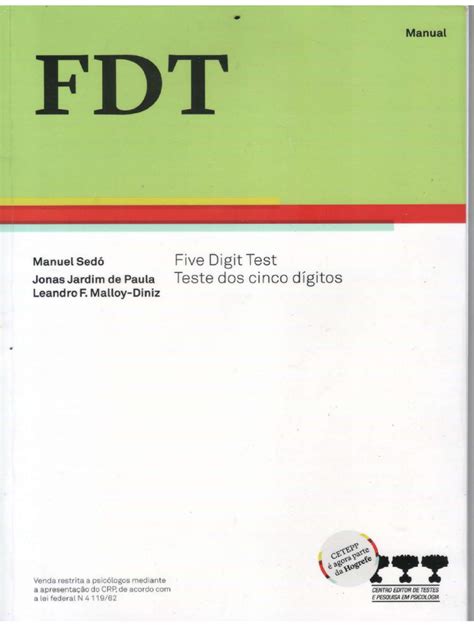 Manual Fdt Pdf