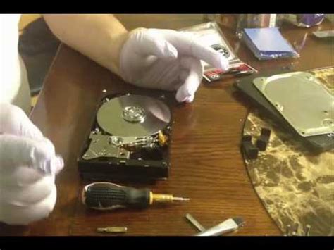DIY How To Repair A Damaged Hard Drive YouTube